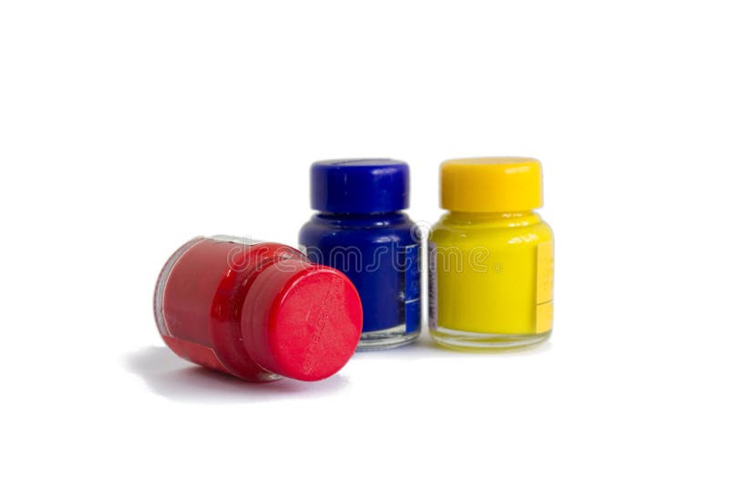 Bottles poster color stock photo. Image of artistic, paint - 56302916