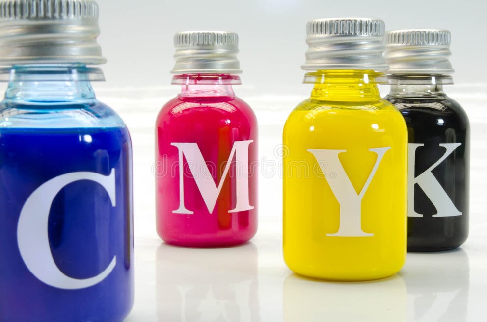 Bottles stock photo. Image of printing, colors, cartridge - 35045376