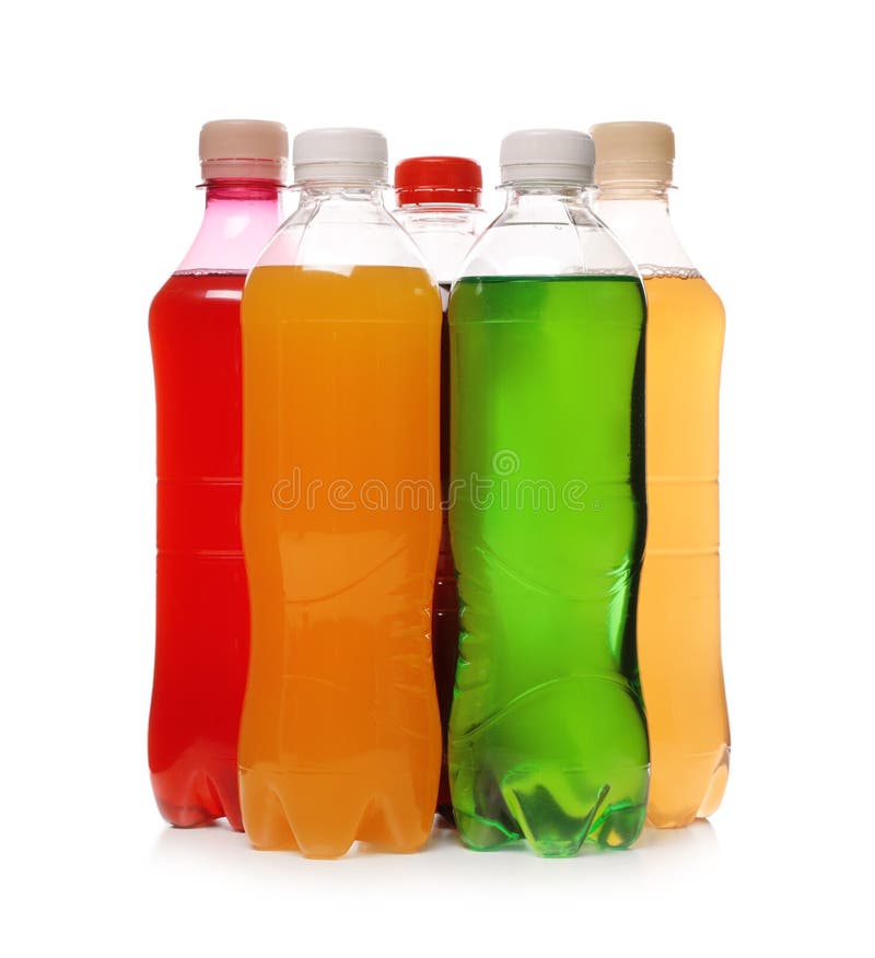 Bottles of Soft Drinks on White Background Stock Photo - Image of ... Bottles of Soft Drinks on White Background Stock Photo - Image of ...
