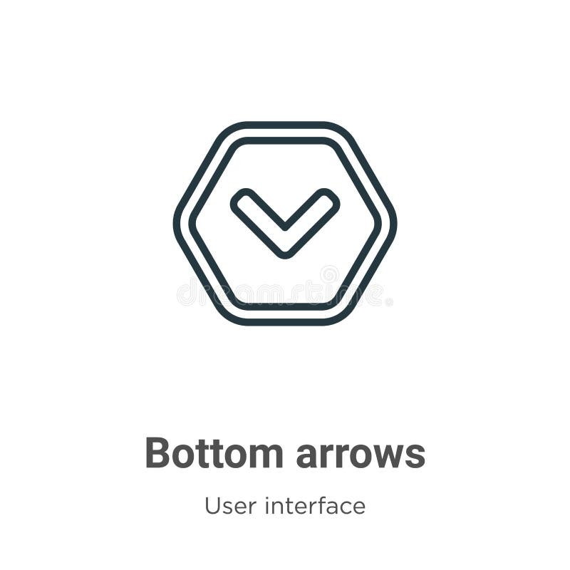 Arrows Bottom Up Stock Illustrations – 320 Arrows Bottom Up Stock ...