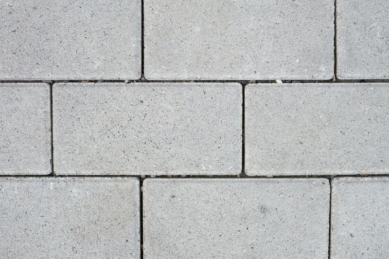 Bottom with Concrete Blocks Stock Photo - Image of blocks, pavement ...
