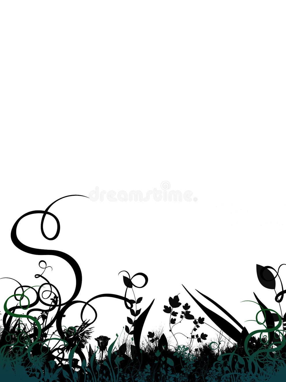 Foliage Border Bottom Stock Illustrations – 1,657 Foliage Border Bottom ...