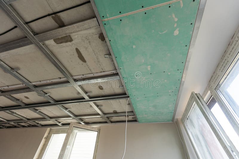 Bottom of the Frame Mounted Ceiling. High Quality Photo Stock Photo ...