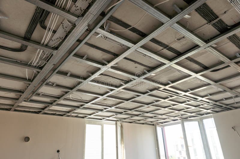 Bottom of the Frame Mounted Ceiling. High Quality Photo Stock Photo ...