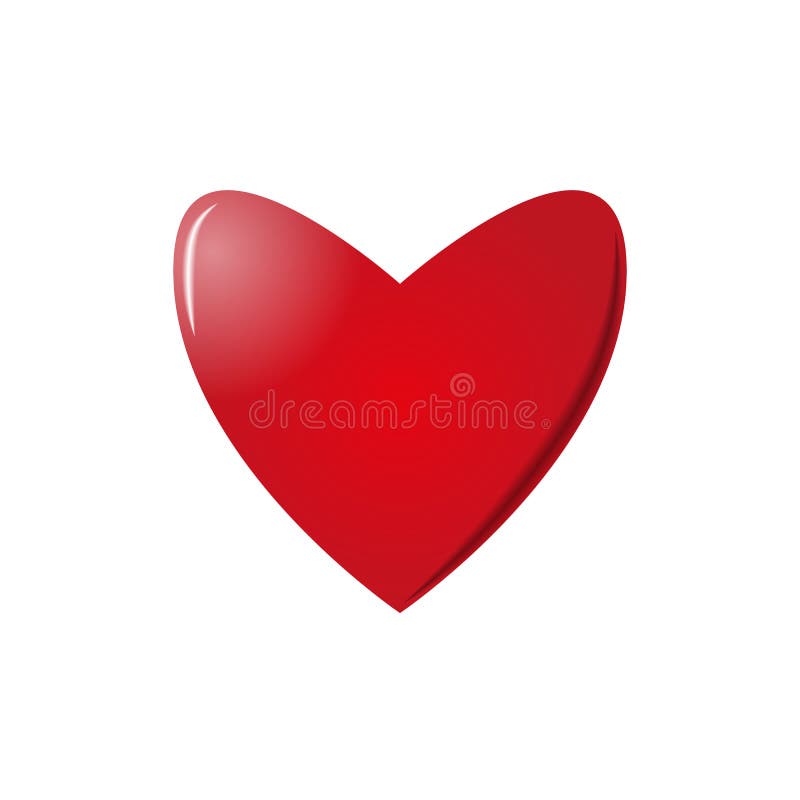 Bottom Gradient Big Red Heart Stock Illustrations – 13 Bottom Gradient ...