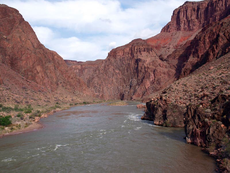 Bottom of the Grand Canyon stock image. Image of natural - 56045249