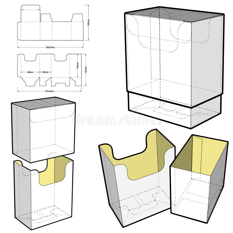 Self-assembling Folding Box. Ease of Assembly, No Need for Glue ...