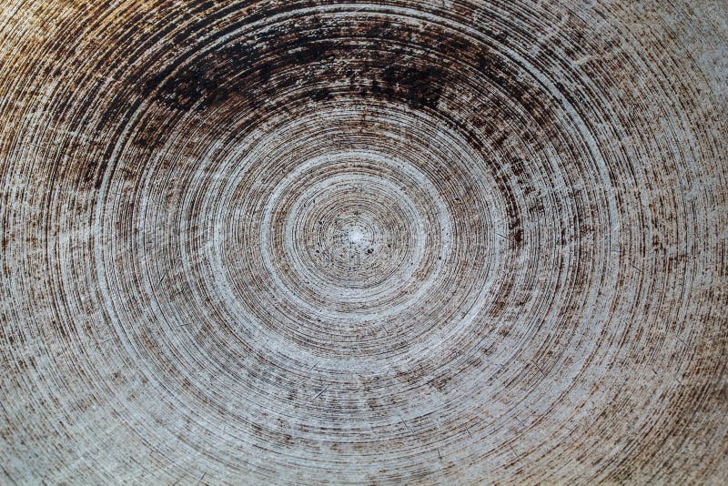 Bottom of the pan stock image. Image of pattern, metallic - 41559295