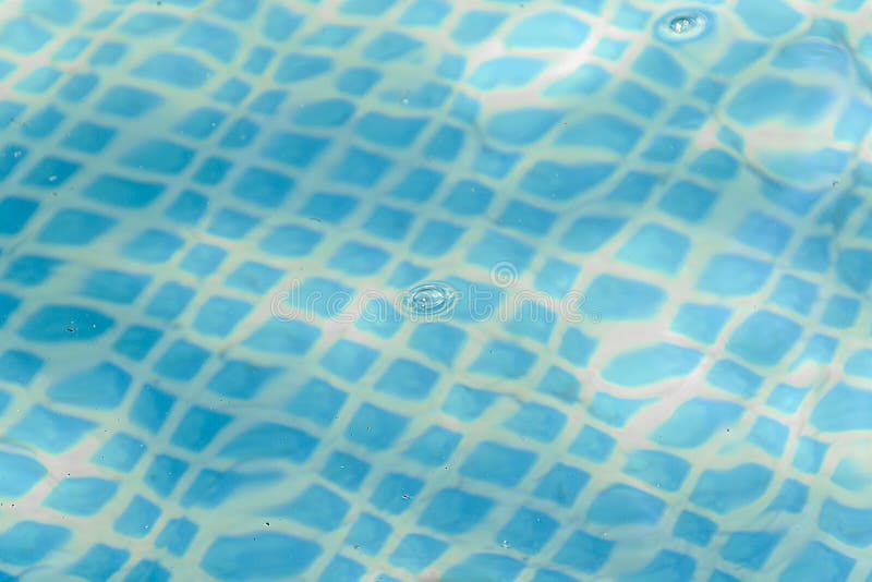 Bottom Plastic Swimming Pool Detail Stock Photo - Image of swim, wave ...