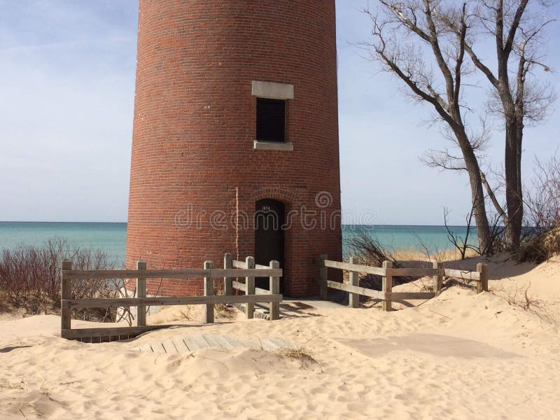 Bottom of the point stock photo. Image of lake, lighthouse - 176965686