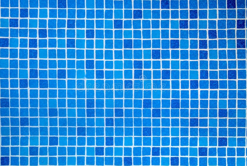 Bottom of the Pool Water Texture. Sun Reflection on the Blue Clear ...