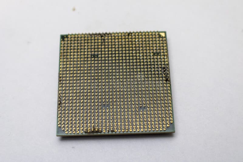 Bottom of processor stock image. Image of clip, circuit - 211307789