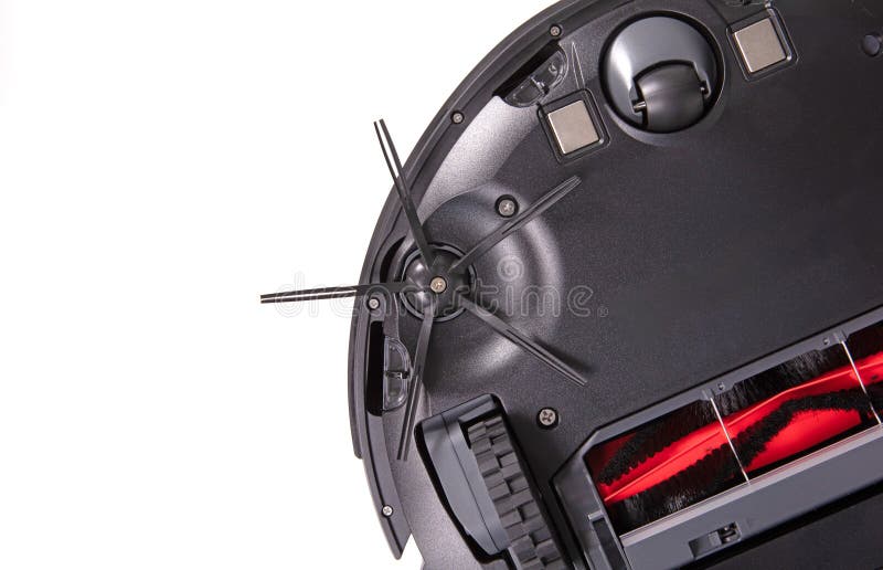 Bottom of a Robot Vacuum Cleaner Stock Photo - Image of fresh, wood ...
