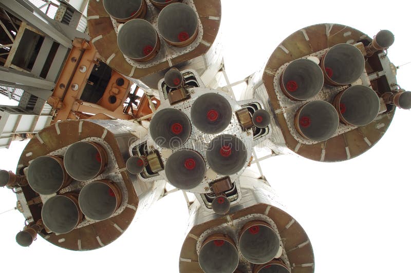 Bottom of the space rocket stock photo. Image of launch - 1756770