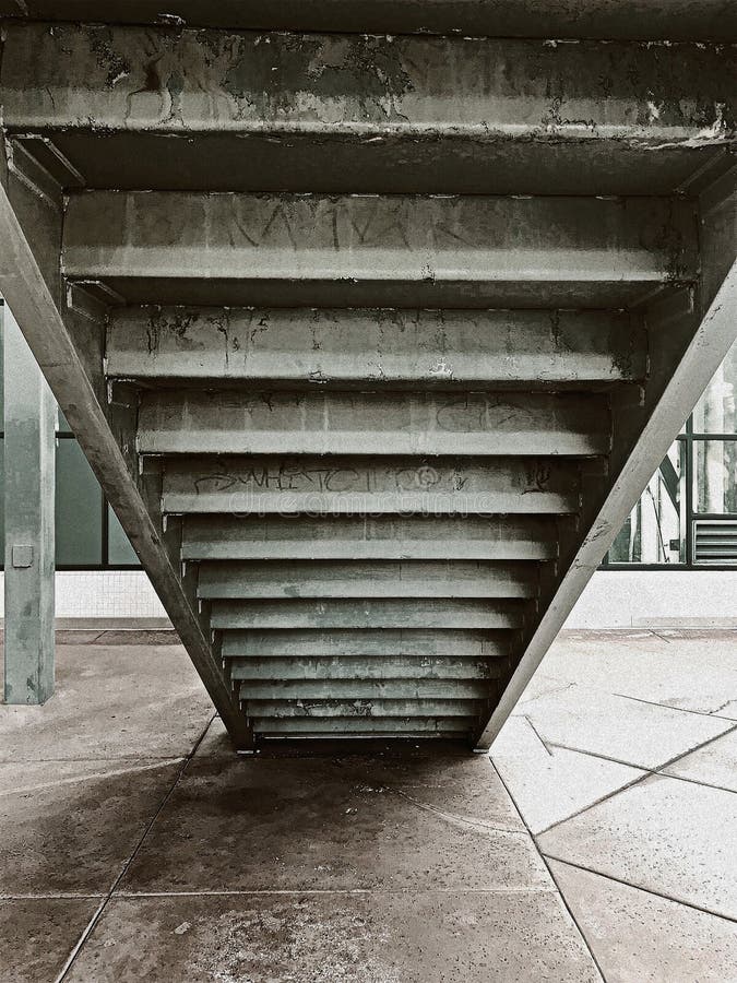 The bottom of the stairs stock image. Image of walking - 191560973