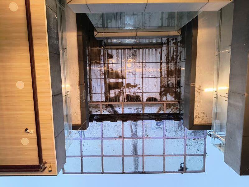 Bottom To Top View of a Building Stock Image - Image of window, room ...