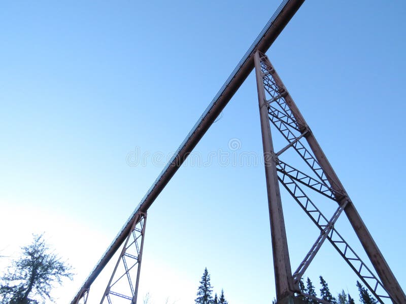 Bottom up bridge stock image. Image of pipeline, construction - 52058059