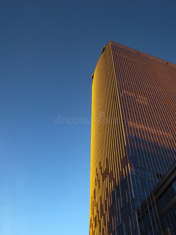 Golden Skyscraper Textures stock image. Image of chinese - 20636557