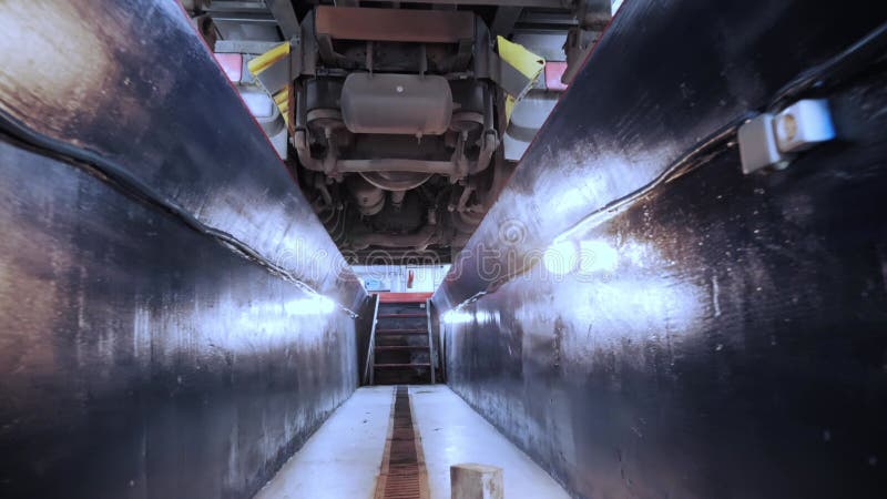 Inspection the Bottom of the Car, Car Mechanic, Car Repair, Underbody ...