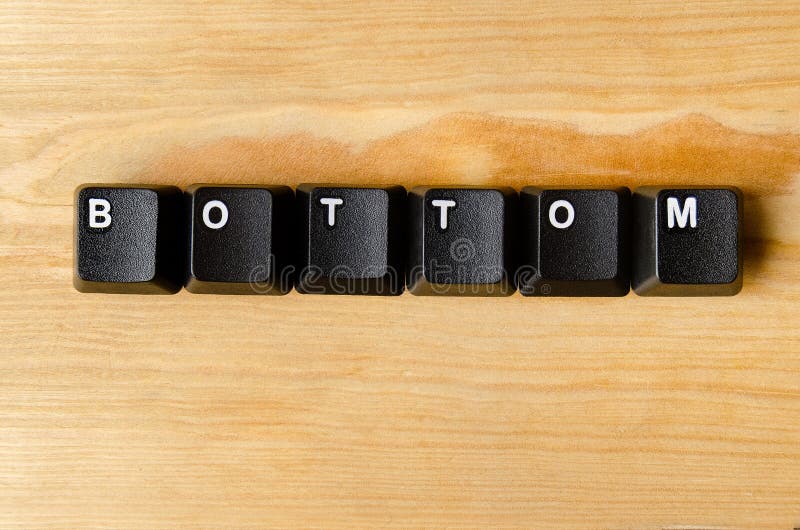 Bottom word stock photo. Image of tech, keyword, alphabet - 86212630
