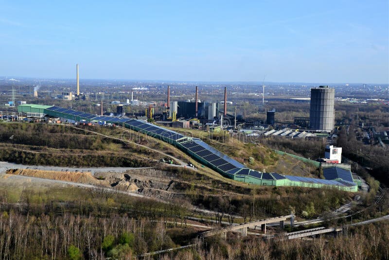 Bottrop - Germany editorial photo. Image of aerial, landscape - 89396576