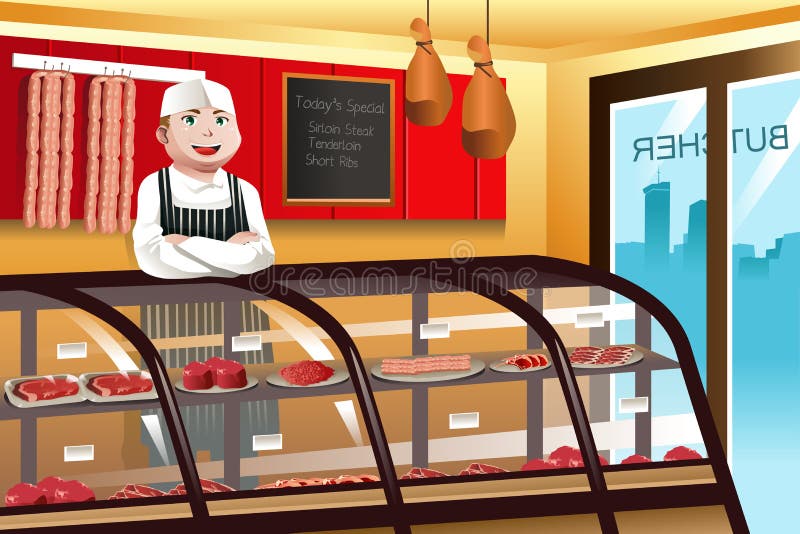 Boucherie Stock Illustrations, Vecteurs, & Clipart – (20,128 Stock ...