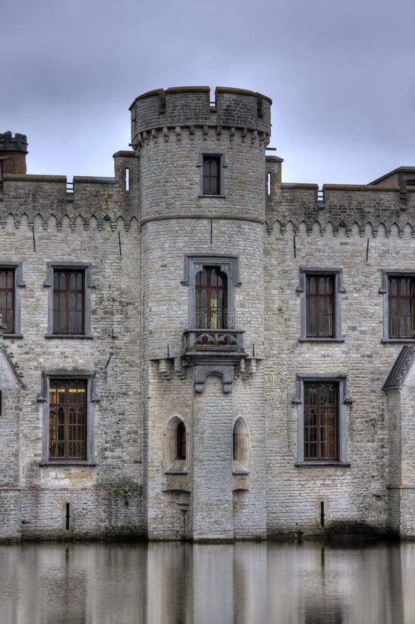 Bouchout castle stock photo. Image of building, brussel - 7242530