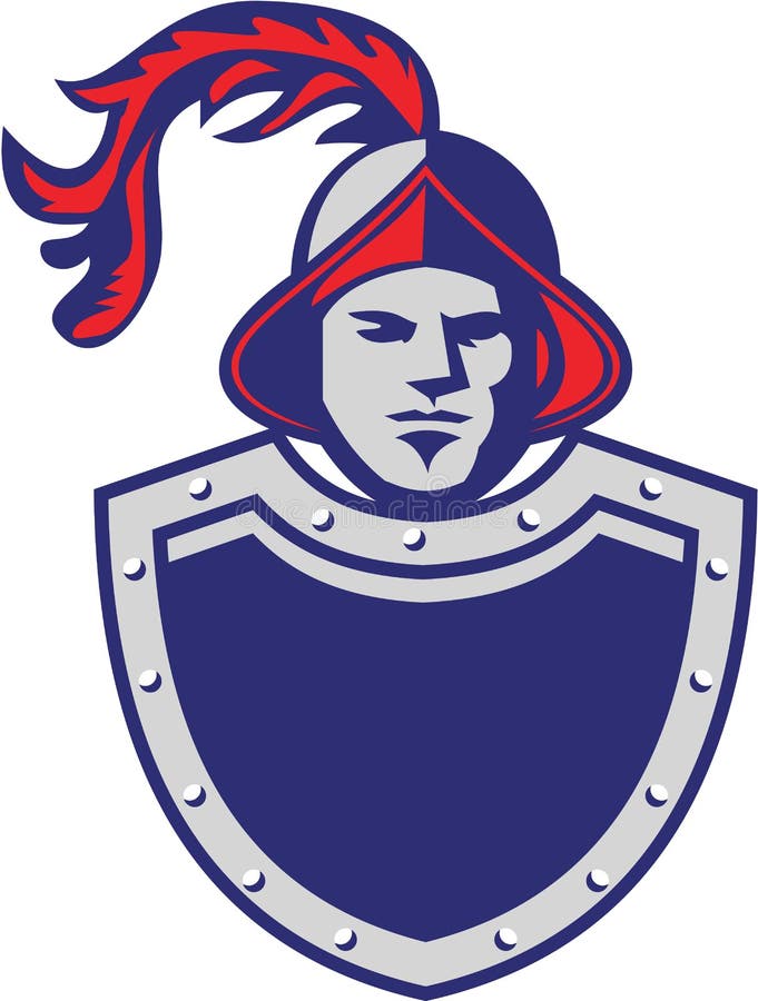 Logo Espagnol De Conquérant, Illustration, Emblème Vecteur Illustration ...