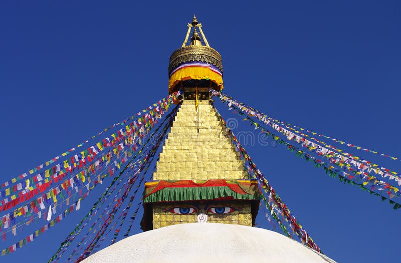 Boudhanath Stupa image stock. Image du stupa, boudhanath - 30357305