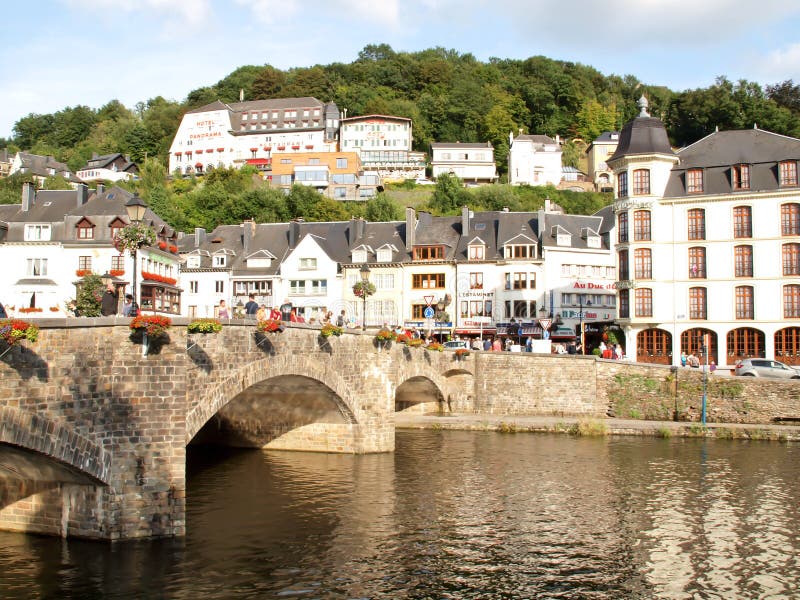 Bouillon Medieval City stock photo. Image of europe, buildings - 43435736
