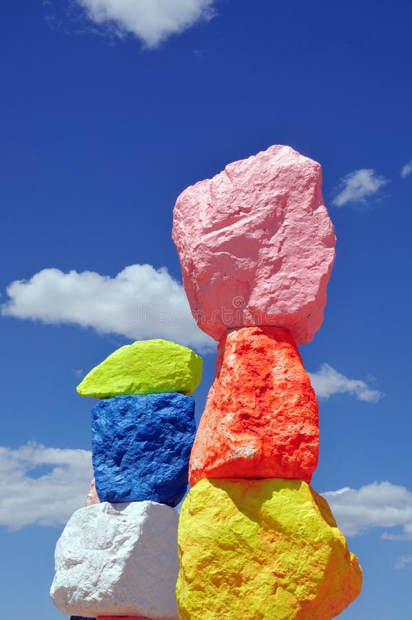 Boulder Art Exhibit Fuori Di Las Vegas Fotografia Editoriale - Immagine ...