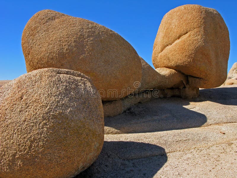 Boulder Balancing Act stock image. Image of fascinating - 17379481