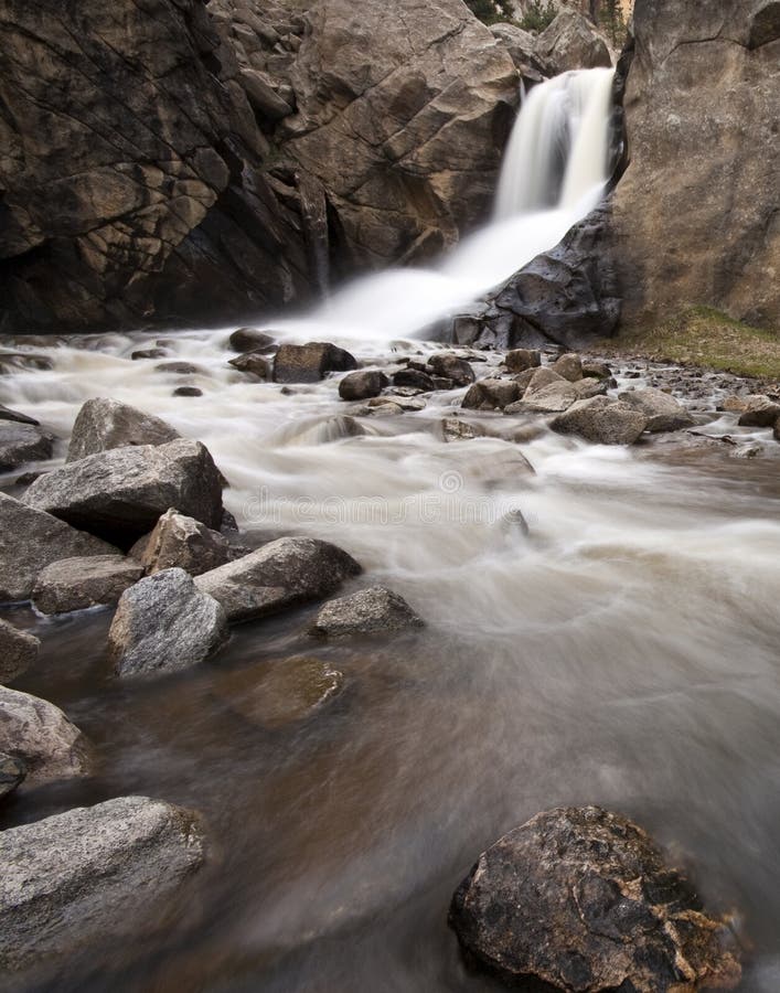Boulder Falls in Boulder, Colorado Stock Image - Image of rockies ...