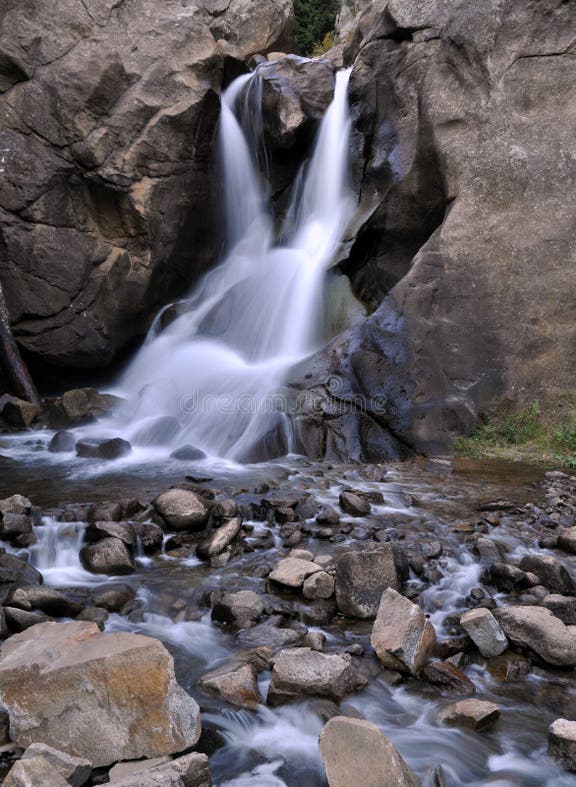 Boulder Falls in Boulder, Colorado Stock Image - Image of rockies ...
