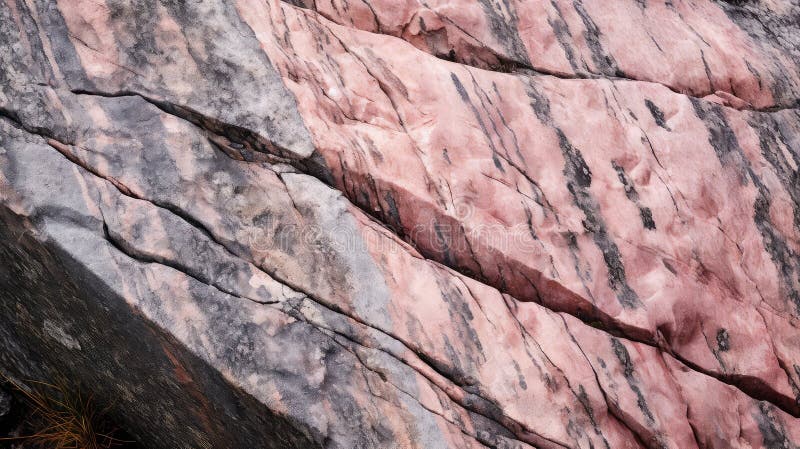 Boulder pink granite stock image. Image of weathered - 313779795