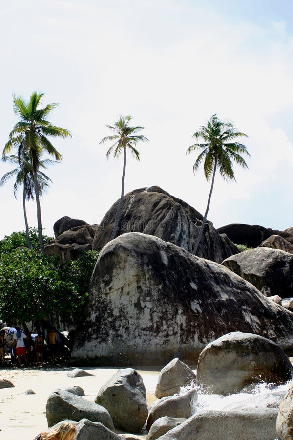 The Baths Virgin Gorda stock photo. Image of geological - 6606878