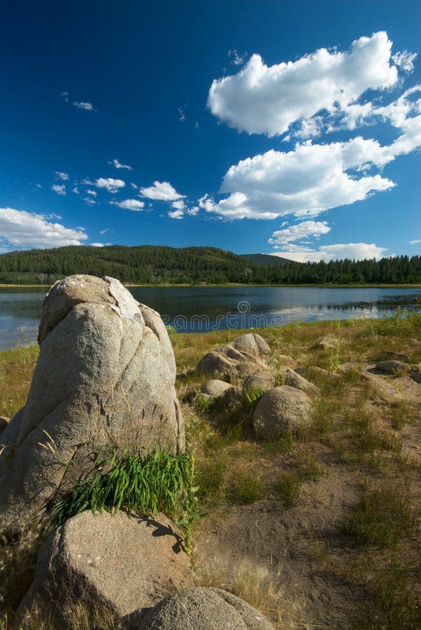 Boulders And Lake Picture. Image: 7918780
