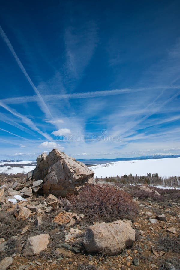 Boulders on Mountain Peak stock image. Image of northern - 55051349