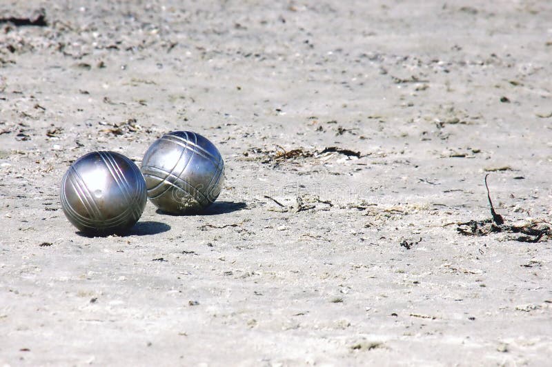 Boule close-up stock image. Image of boules, beach, sport - 25621001
