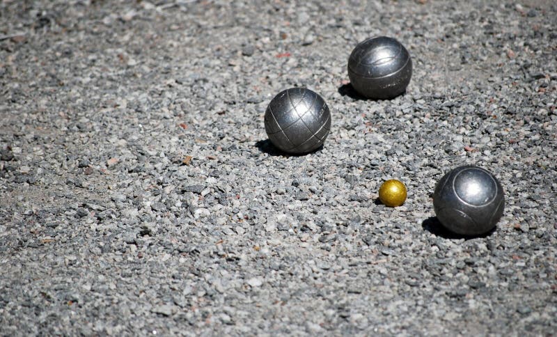 Boule close-up stock image. Image of boules, beach, sport - 25621001