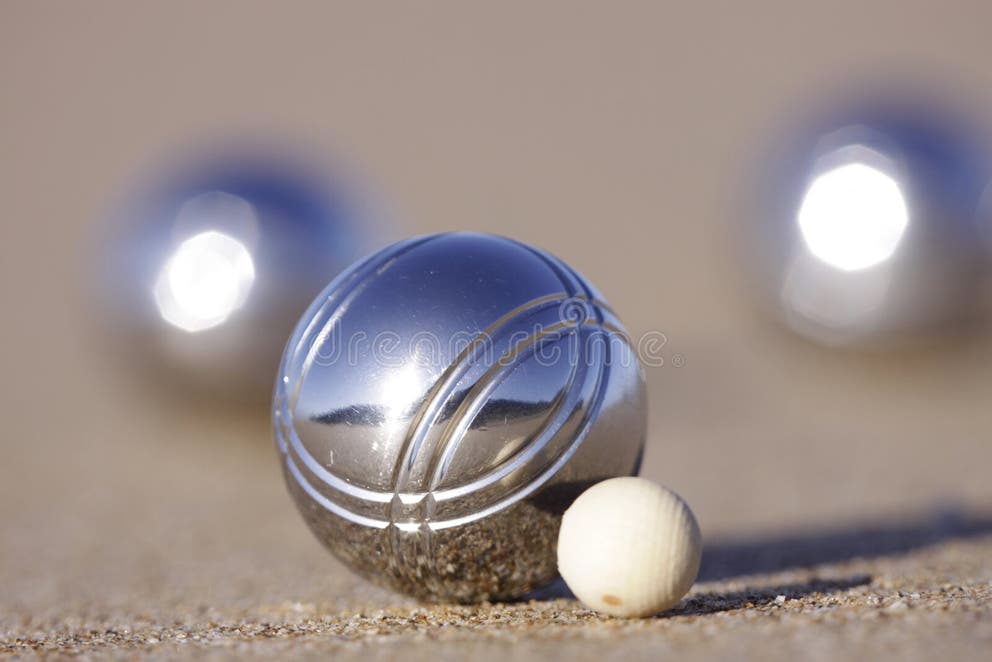 Boule on beach stock photo. Image of balls, activity - 25543646