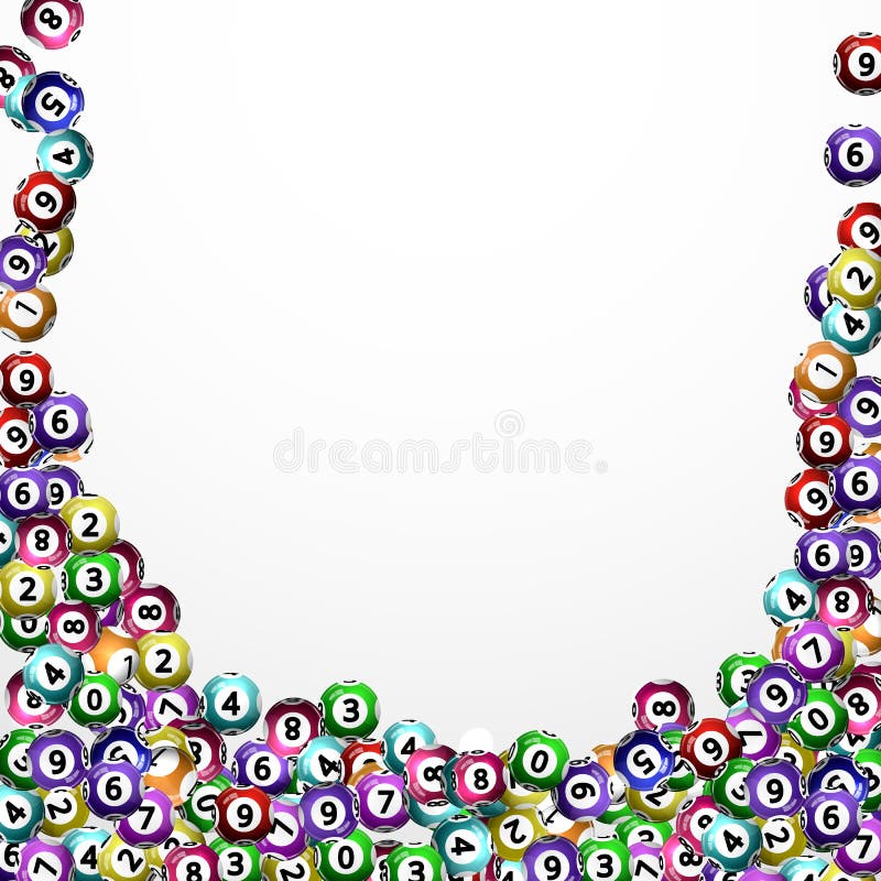 Boules de loterie illustration stock. Illustration du loterie - 60628078