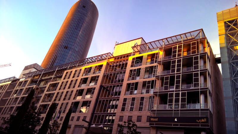 Boulevard area in Amman . stock photo. Image of modern - 105277192