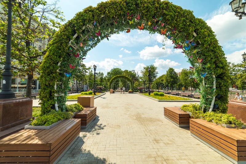 Boulevard Ring , Tverskoy Boulevard. Editorial Stock Photo - Image of ...