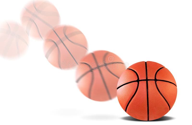 Bouncing basketball stock photo. Image of hoops, black - 1422914