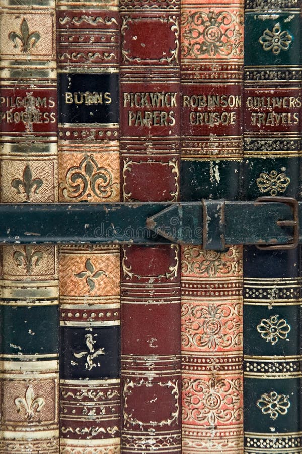 Bound Books stock photo. Image of library, ornate, classic - 1617216