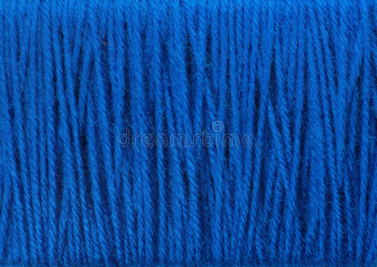 The Bound Strings for Knitting Stock Photo - Image of blue, studio ...