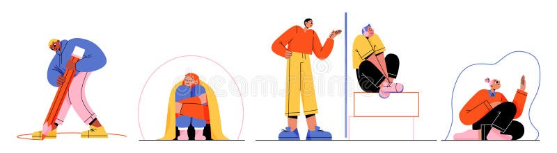 Respect Personal Space Stock Illustrations – 269 Respect Personal Space ...