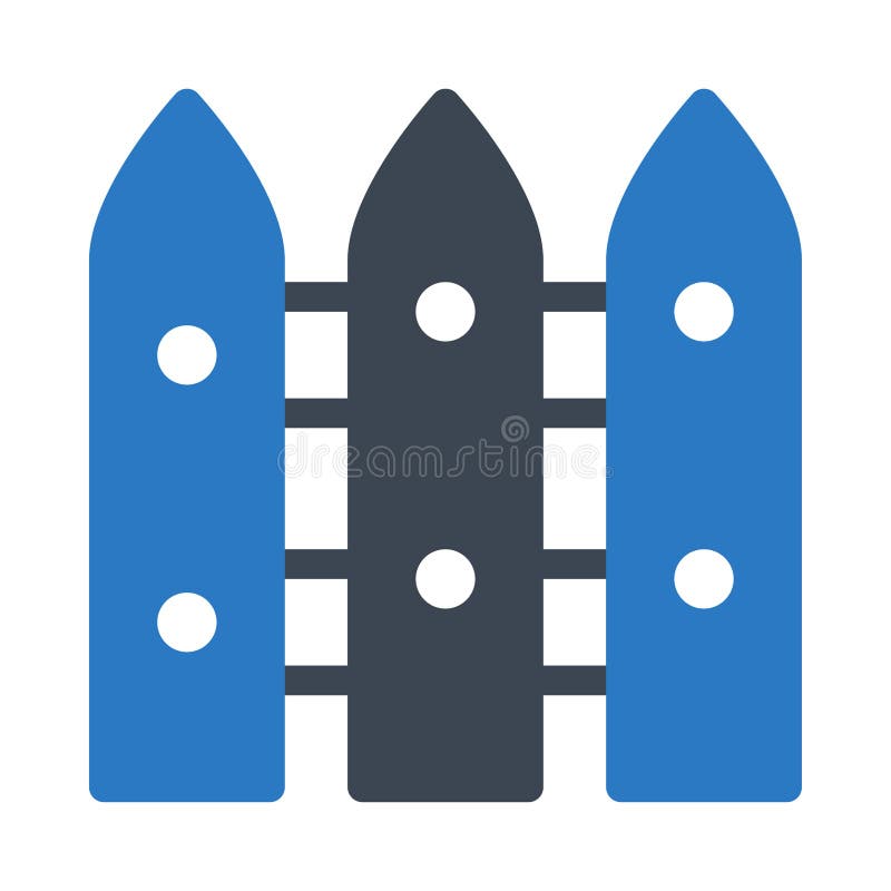 Boundary Vector.glyph Color Icon Stock Vector - Illustration of vector ...