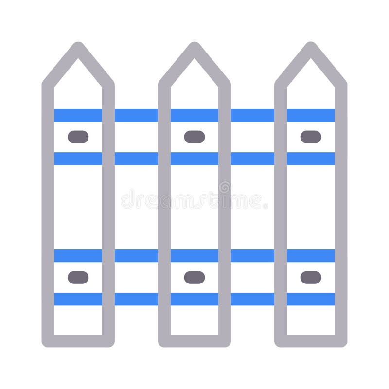 Boundary Color Line Vector Icon Stock Vector - Illustration of estate ...